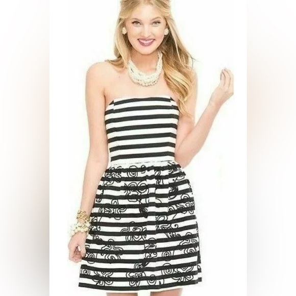Lilly Pulitzer | Dresses | Lilly Pulitzer Payton Dress With White And ...